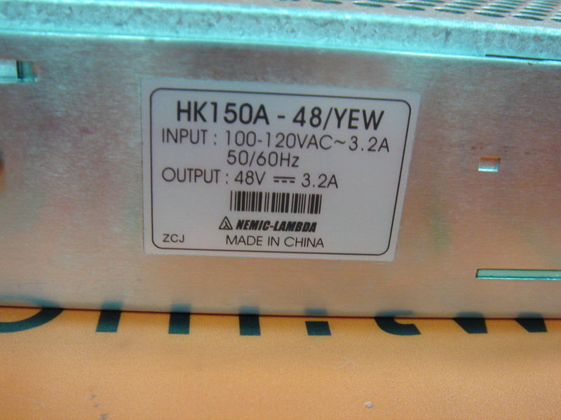 NEMIC-LAMBDA HK150A-48/YEW - PLC DCS SERVO Control MOTOR POWER SUPPLY IPC ROBOT